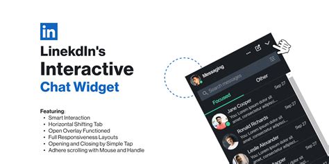 linekdin s interactive chat widget figma