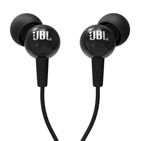 Earphone Mobile Jbl C Si By Harman Wired In Ear Headphones With Mic Black Model Name Number