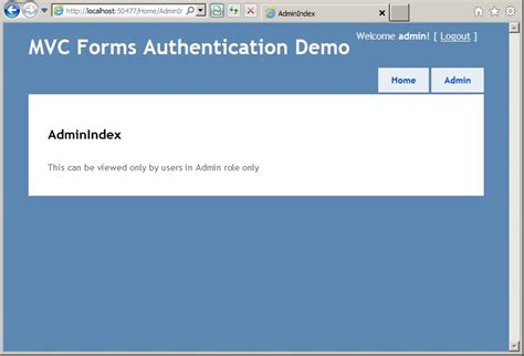 A Beginners Tutorial On Custom Forms Authentication In Aspnet Mvc