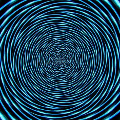 Illusion Background Spiral Pattern Zig Zag Curves Stock Illustration Illustration Of