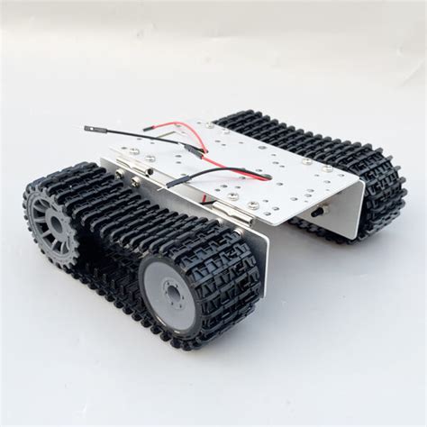 Remote Control Aluminum Alloy Tank Arduino Mechanical Arm Robot DIY Intelligent Assembly Kit PS2