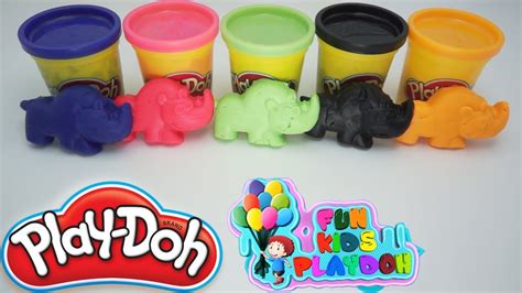 learn colors play doh youtube