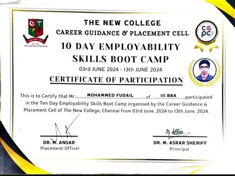Fudail Mohammed On Linkedin Hello Everyone I Attended The 10 Day