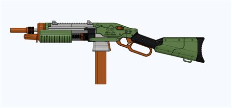 Return The Slab Sillys Lever Action Blaster Side Panel Mod R Nerfhomemades