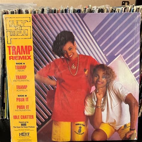 Salt N Pepa Tramp Push It Vintage Vinyl 12 Single Record Etsy