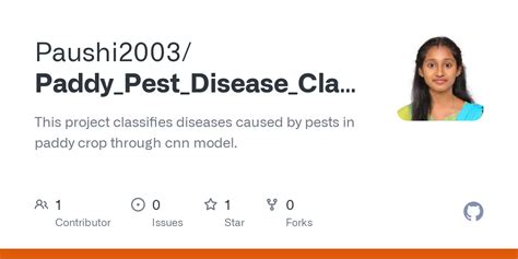 github paushi2003 paddy pest disease classification this project