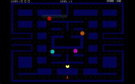Github Harivind Pacman Pacman Arcade Game