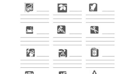 Worksheets Lab Safety Symbols
