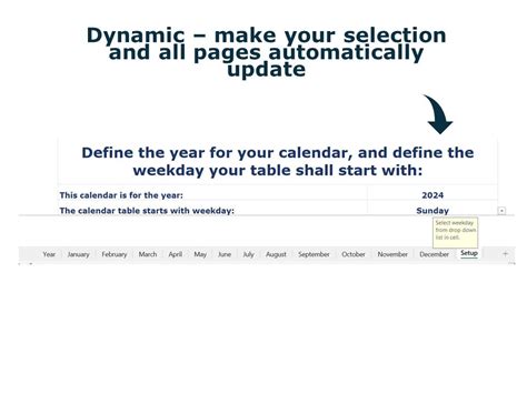 Monthly Calendar Excel Template Editable Etsy