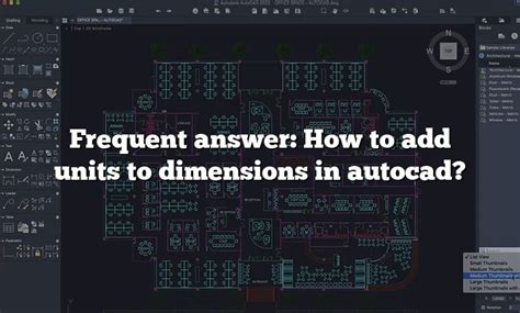 Frequent Answer How To Add Units To Dimensions In Autocad