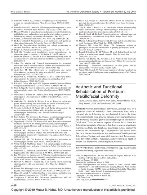 Pdf Aesthetic And Functional Rehabilitation Of Postburn Maxillofacial