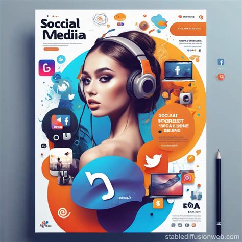 Socialmediaposter Prompts Stable Diffusion Online