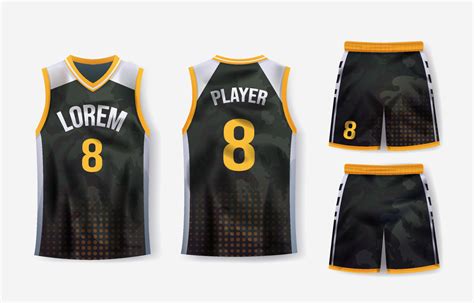Basketball Jersey Template 13355312 Vector Art At Vecteezy