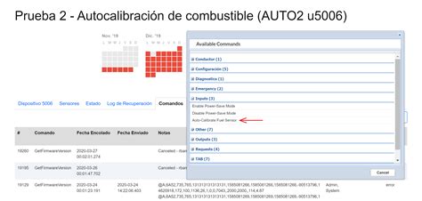 Autocalibración de sensores de combustible Centro de Recursos
