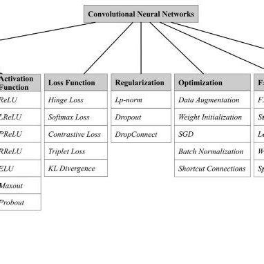 Hierarchically Structured Taxonomy Of The Survey Convolutional Download Scientific Diagram