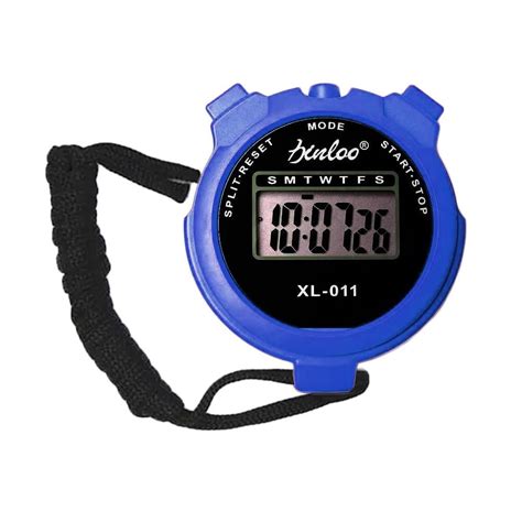 Digital Handheld Sports Stopwatch Stop Watch Timer Alarm Counter 2024