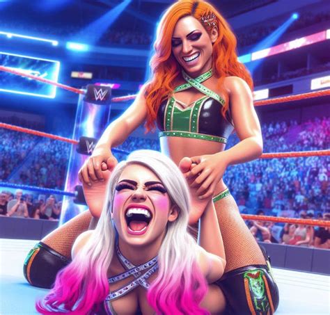 Alexa Bliss tickle Revenge on Becky Lynch by LostGirl123123 on DeviantArt