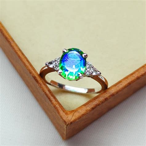 Peacock Ring Etsy