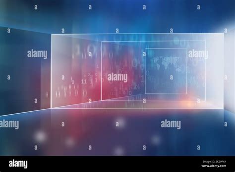 Global Digital Network And Internet Connectivity Concept Series Stock