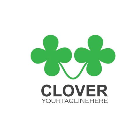 Clover Leaf Vector Icon Illustration Design 22089207 Vector Art At Vecteezy