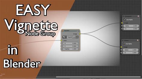 [quick tip] how to create a vignette in blender easy youtube