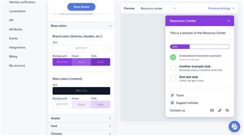 Themes Userflow Documentation