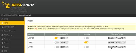 Betaflighty Receiver Problems Rbetaflight