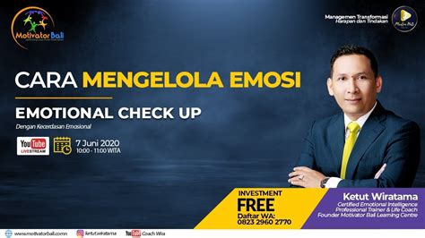 BELAJAR CARA MENGELOLA EMOSI DENGAN KECERDASAN EMOSIONAL EQ YouTube