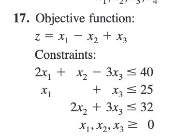 Solved Use The Simplex Method To Solve The Given Linear Chegg
