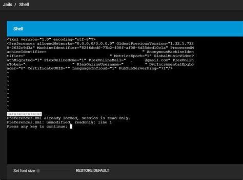 Plex Plugin Can T Configure The Server Says Not Authorized TrueNAS Community