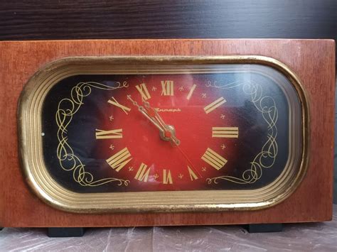 Старинные советские настольные каминные часы Янтарь 400 грн Колекціонування Дніпро на Olx