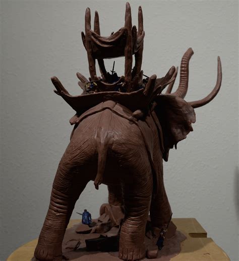 Artstation Oliphaunt Sculpture