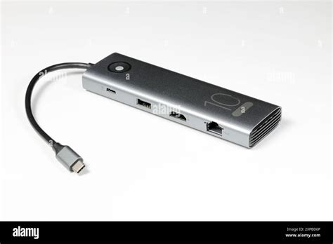 Modern Multifunctional Adaptor Or Multiport Docking Station Provide