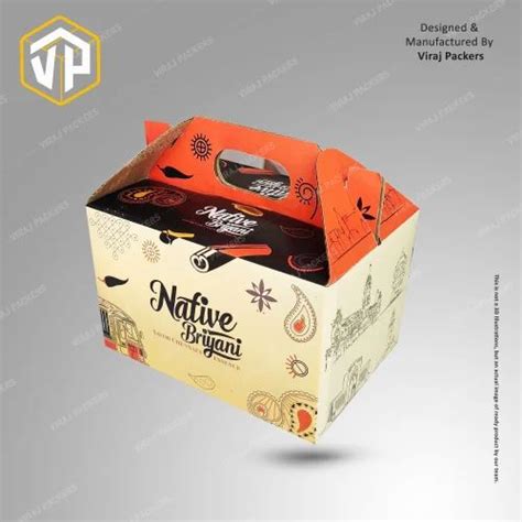 Biryani Packaging Boxes Biryani Handle Box Meal Boxes For Takeaway At