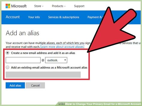 How To Change Your Primary Email For A Microsoft Account Steps