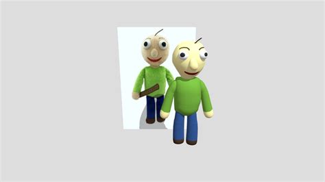 Baldis Basics Phatmojo Baldi Plush Normal Download Free 3d Model