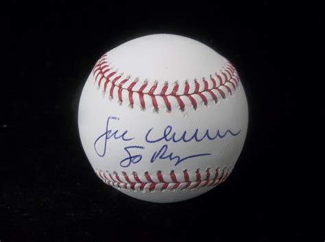 Lot Detail Autographed Joe Charboneau Official Mlb Baseball