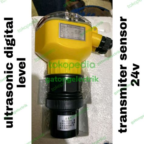Jual Ultrasonic Digital Level Transmiter Sensor 24vdc Jakarta Barat Gatongelectrik Tokopedia