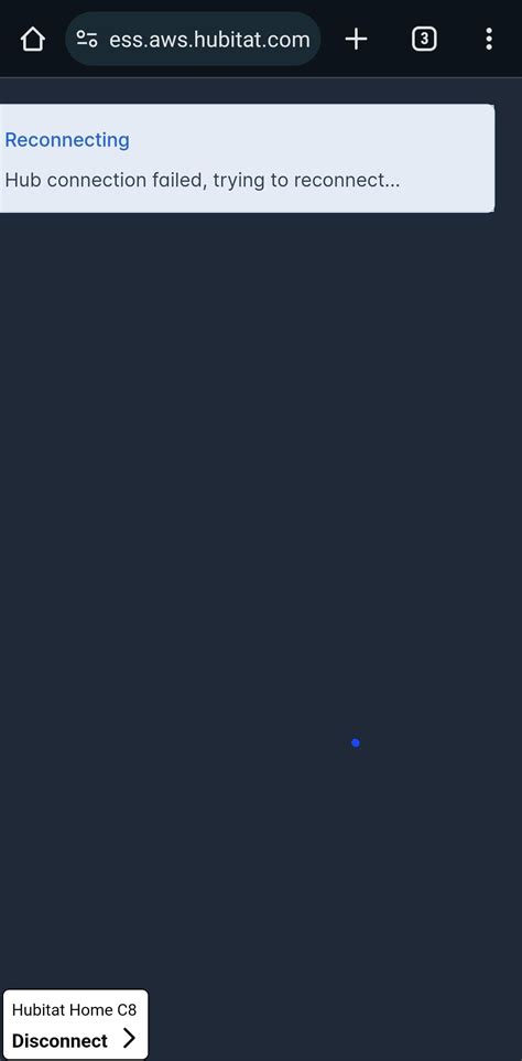cloud dashboard not loading page 2 🛎️ get help hubitat