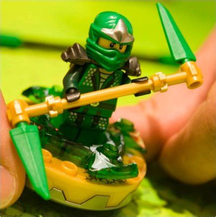 Image Lego Ninjago Green Ninja Toy Spinner Brickipedia The Lego Wiki