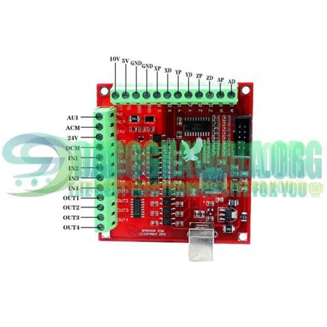 Cnc Usb Mach3 100khz Breakout Board 4 Axis Interface Driver Motion