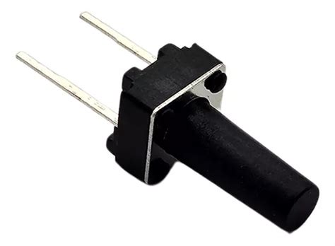 Push Button 2 Pines Pulsador 6x6x12 Micro Switch 100 Piezas