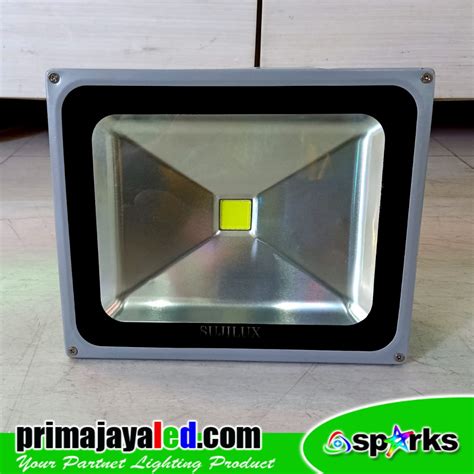 Lampu Sorot Led W Body Abu Prima Jaya Led