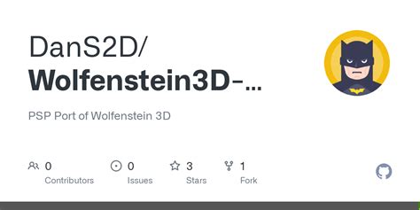 Github Dans2dwolfenstein3d Psp Psp Port Of Wolfenstein 3d