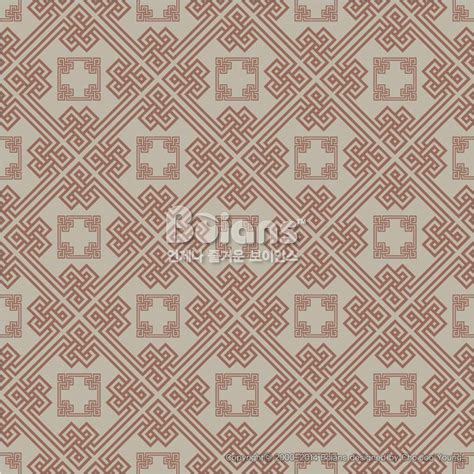 브라운색 격자 문양 세트 한국 전통문양 패턴디자인 시리즈 Bptd020178 Brown Colors Plaid Pattern Korean Traditional