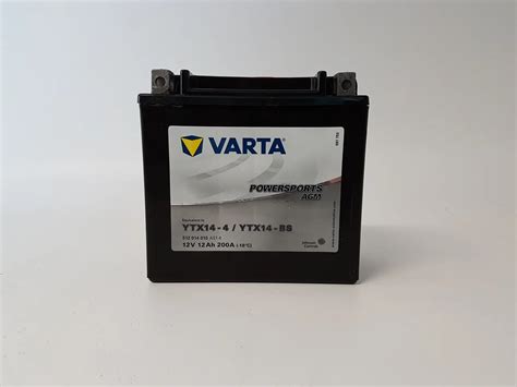 Akumulator VARTA Motocyklowy YTX14-BS/TX14-BS 12V 12Ah 200A : Centrum ...
