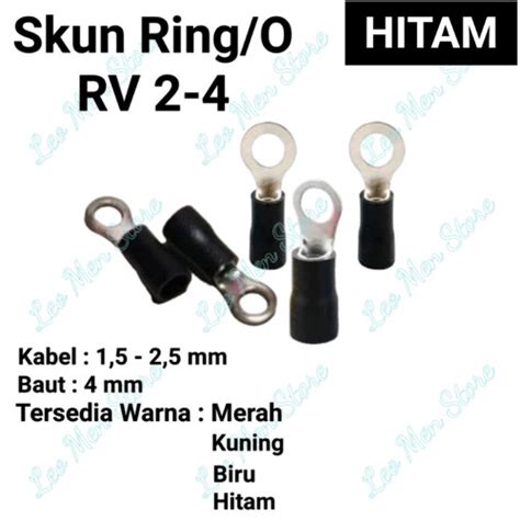 Jual Skun Ring~skun O~skun Kabel Ring~skun Kabel O~rv2~baut 4 Mm~warna