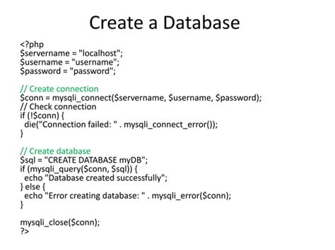 Php Database Managementpptx