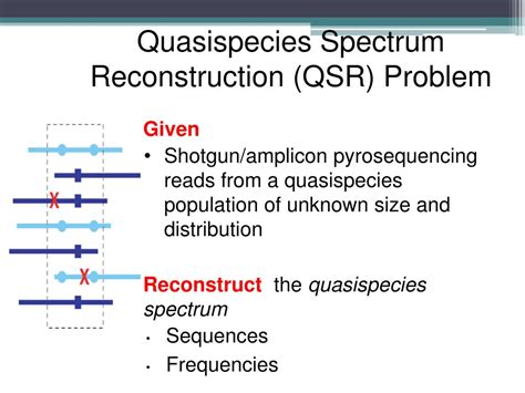 Ppt A Maximum Likelihood Method For Quasispecies Reconstruction
