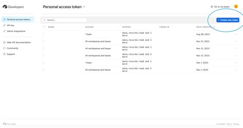 airtable api key deprecation